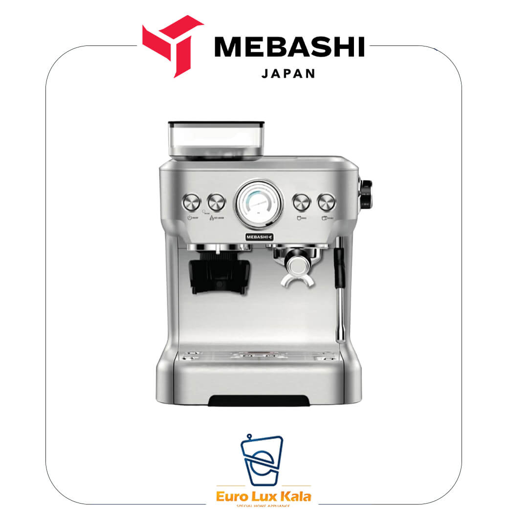 اسپرسو ساز نیمه صنعتی مباشی مدل Mebashi-CCM 2057 - یورو لوکس کالا