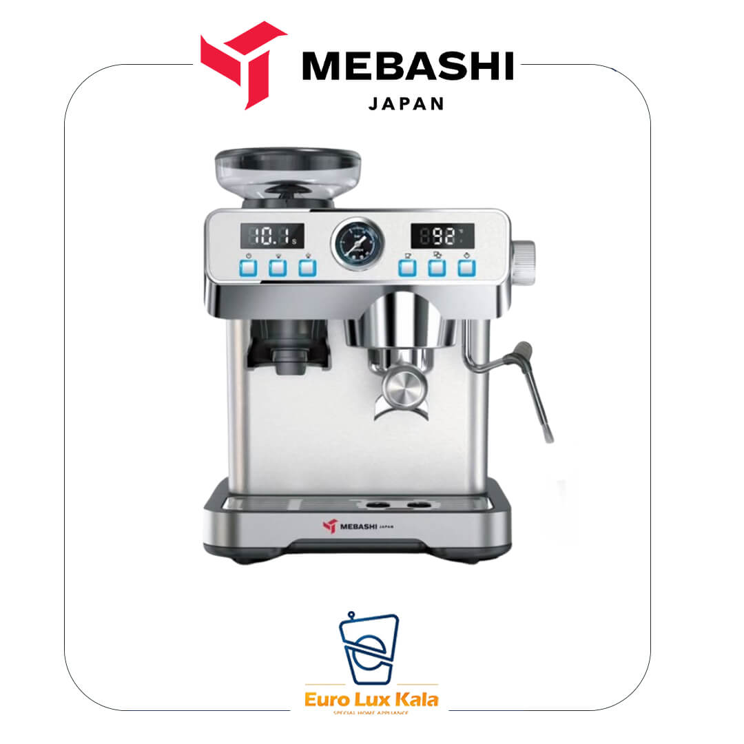 اسپرسو ساز نیمه صنعتی مباشی مدل Mebashi-CCM 2069 - یورو لوکس کالا